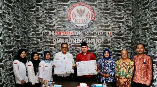 Provinsi Babel Bebas Narkoba, KPID dan BNN Jalin Kerjasama